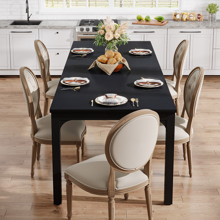 Ebern Designs Frodeen Rectangular Large Long Dining Table | Wayfair